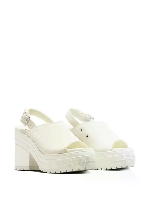 CONVERSE Chuck 70 De Luxe Slingback Heeled Sandals - White