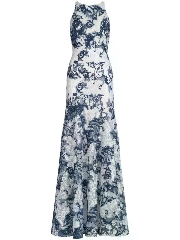 Silvia Tcherassi Chenoa Embellished Maxi Dress
