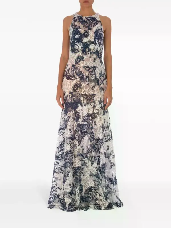 Silvia Tcherassi Chenoa Embellished Maxi Dress