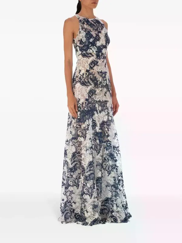 Silvia Tcherassi Chenoa Embellished Maxi Dress