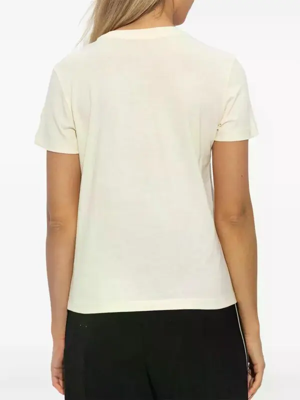 Moncler Cotton T-shirt With Embroidered Logo