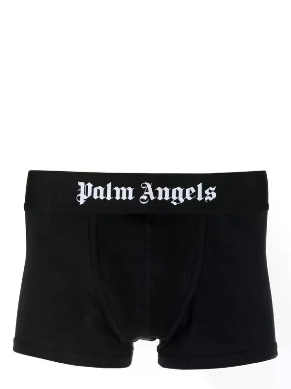 Palm Angels Tri-pack Logo-waistband Boxer Set