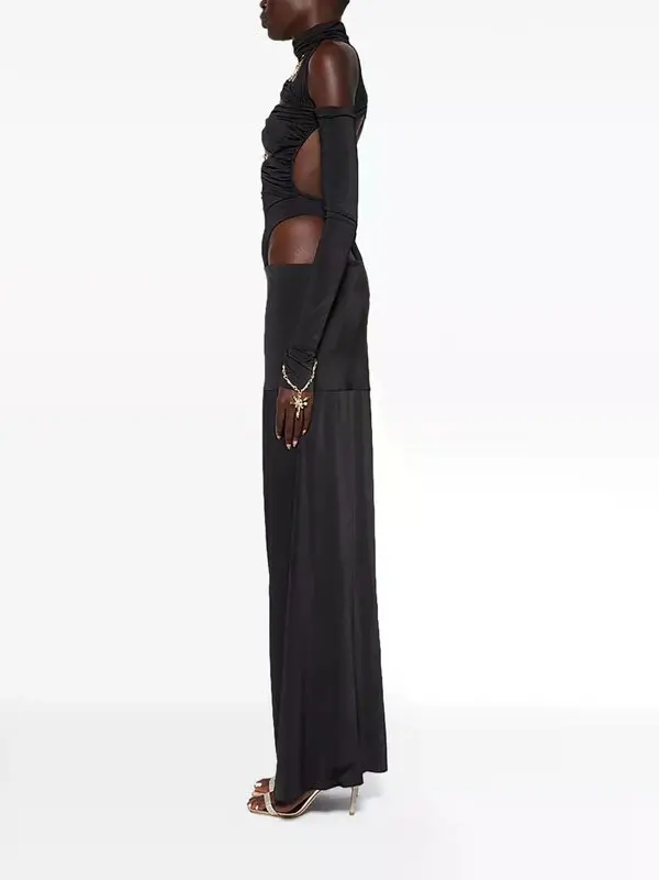 DI PETSA Stretch Dress With Chain Detail And Cut-outs