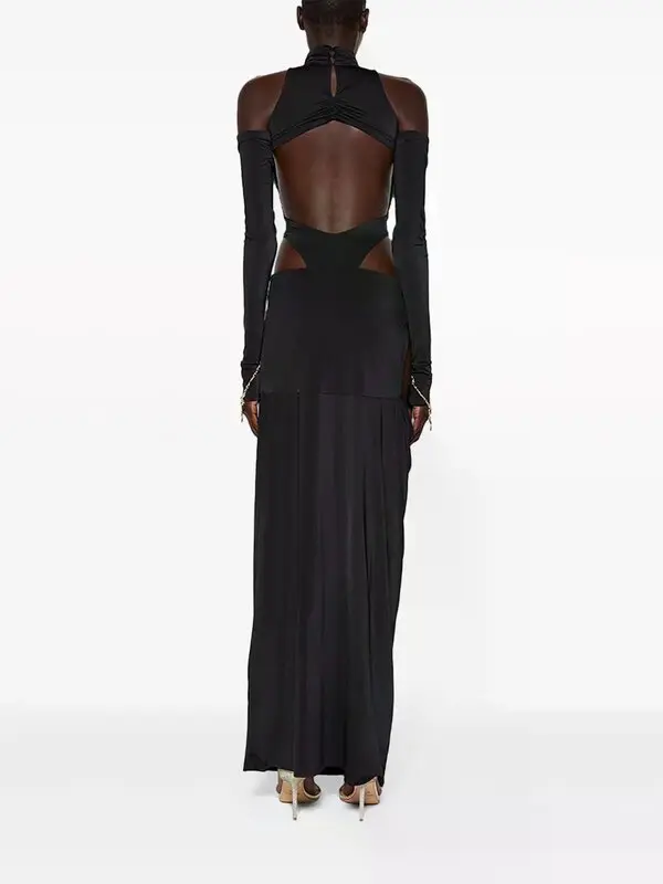 DI PETSA Stretch Dress With Chain Detail And Cut-outs