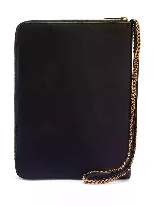 GIUSEPPE ZANOTTI Aymeric Chain-strap Tablet Case - Black