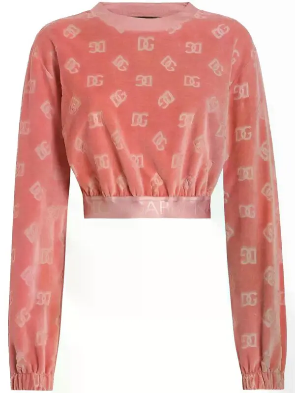 Dolce & Gabbana Monogram Jacquard Sweatshirt