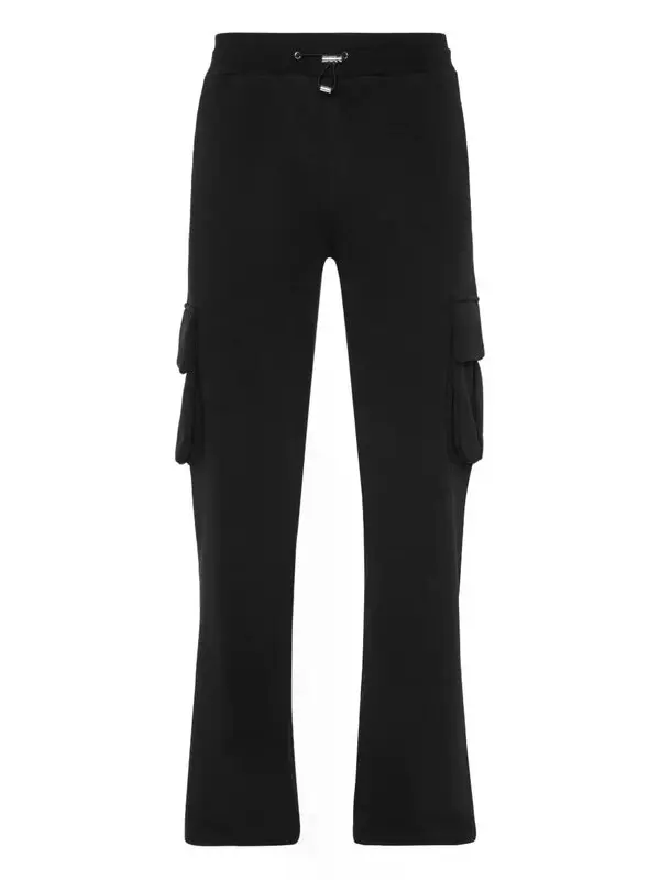 Philipp Plein Cotton-blend Trousers - Black