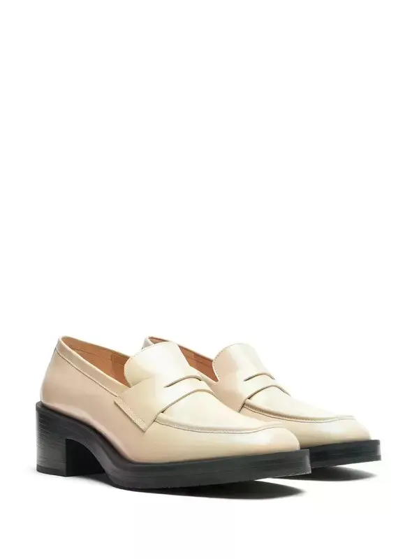 STUART WEITZMAN 40mm Kaia Loafers - Neutrals