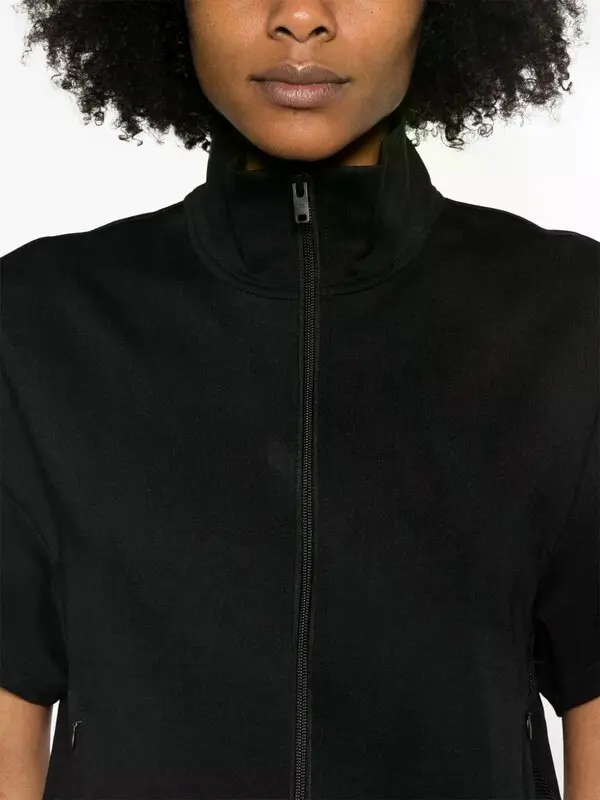 Y3 Technical Jersey Zip Up T-shirt