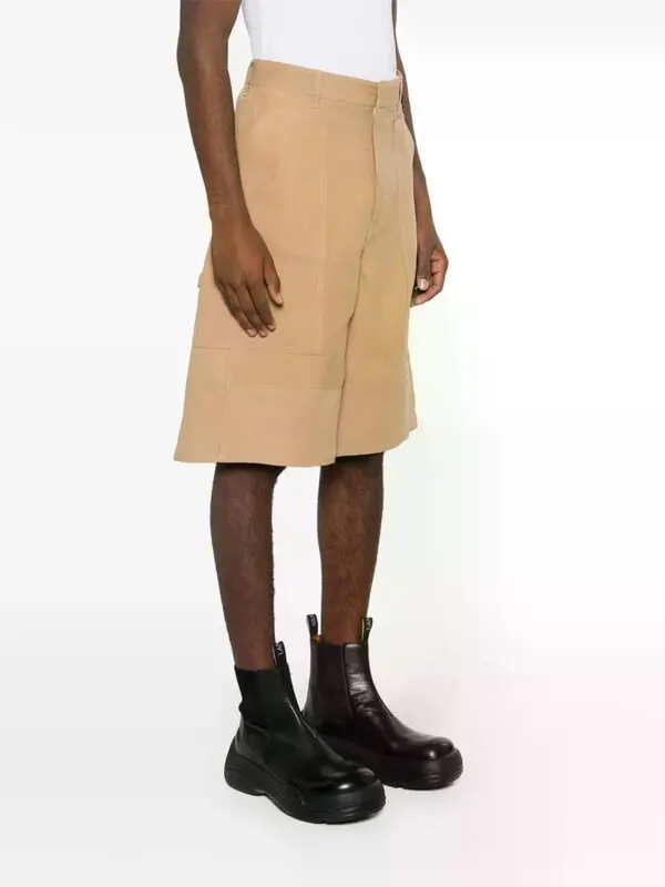 Fendi Canvas Bermuda Shorts