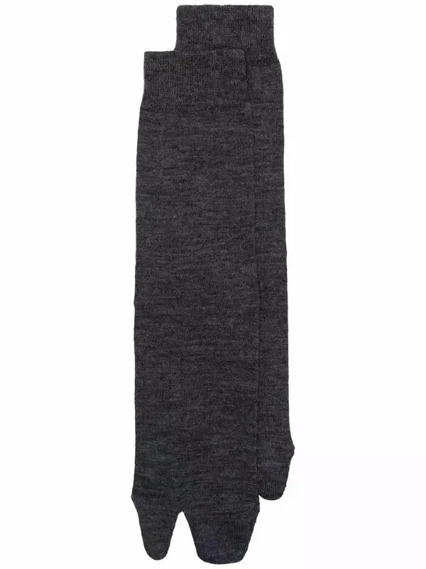 MAISON MARGIELA Tabi Knee-high Socks - Grey