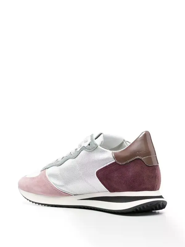 Philippe Model Logo-patch Low-top Sneakers - Grey