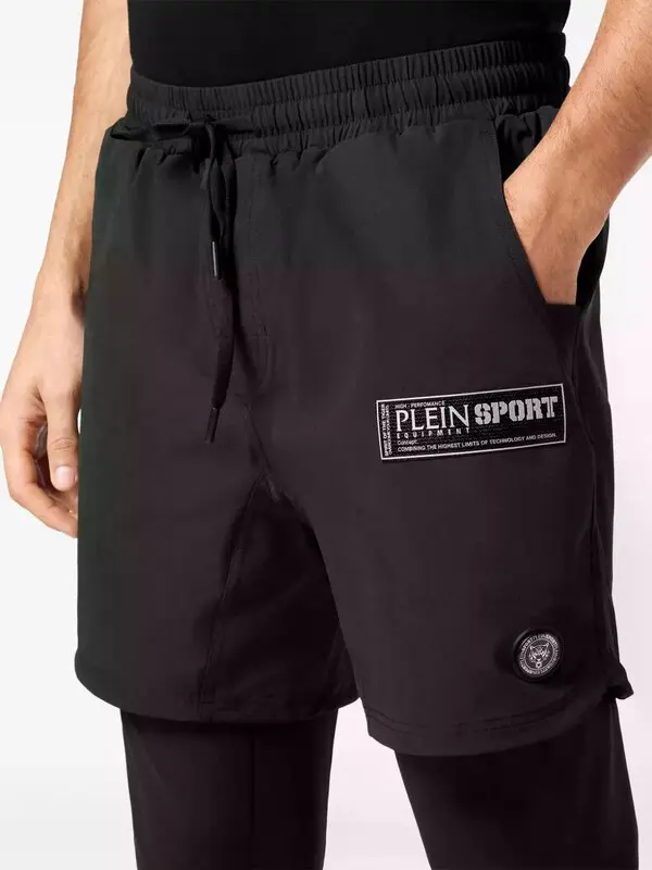 PLEIN SPORT Logo-print Leggings