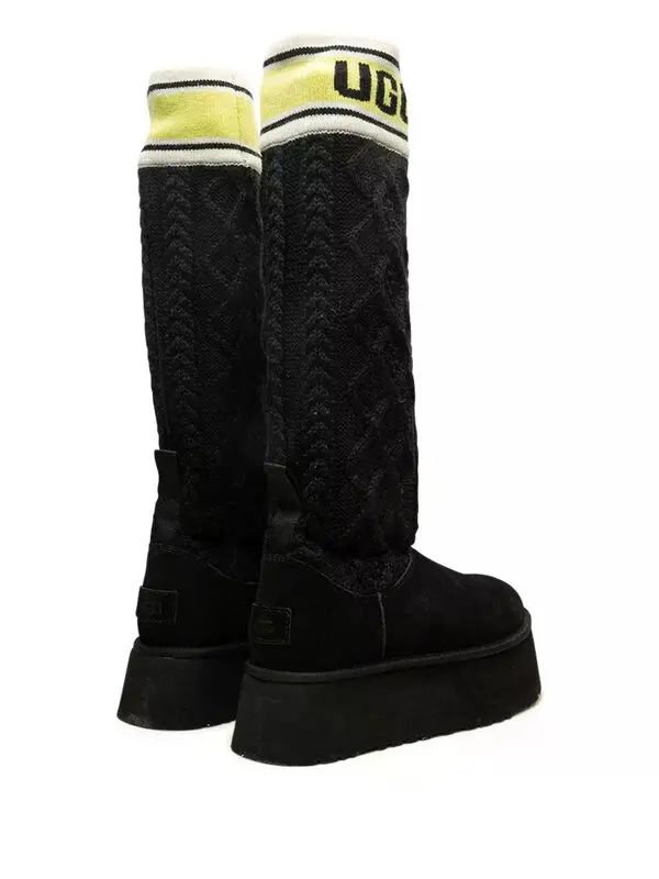 UGG Platform Knit Boots