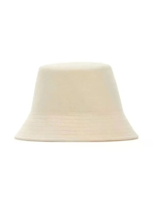 Valentino Garavani Vlogo Appliqué Bucket Hat - Neutrals