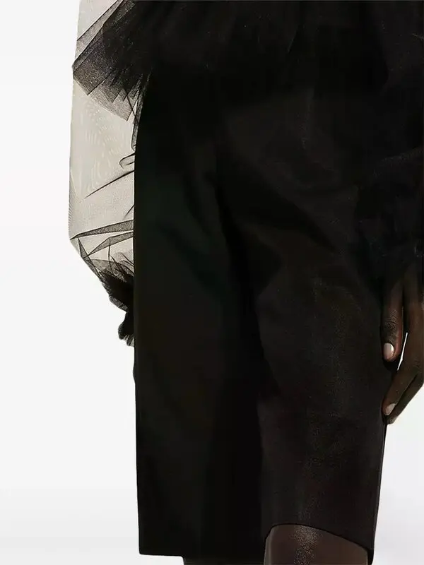 Dolce & Gabbana Pleated Knee-length Tailored Shorts