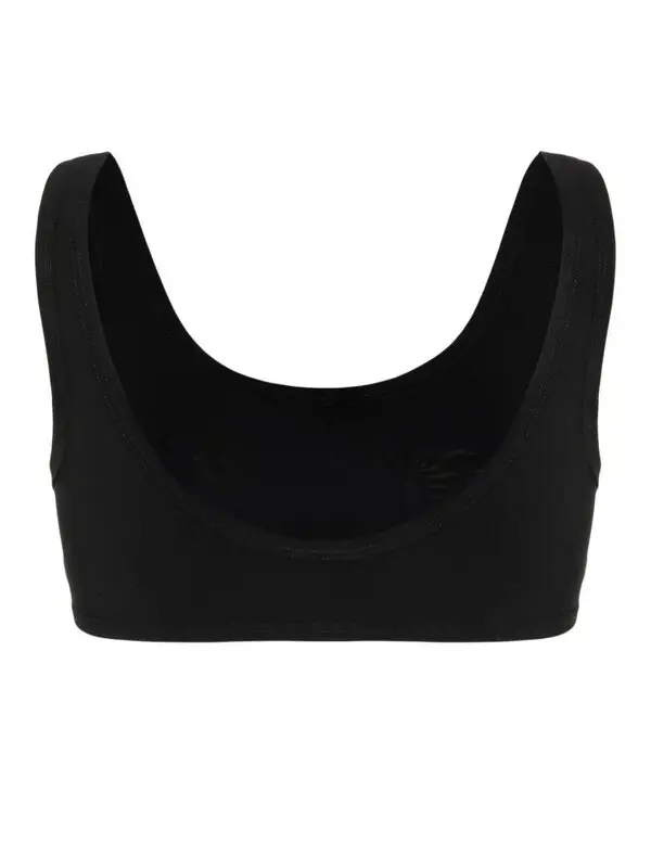 JIL SANDER Logo-print Bikini Top