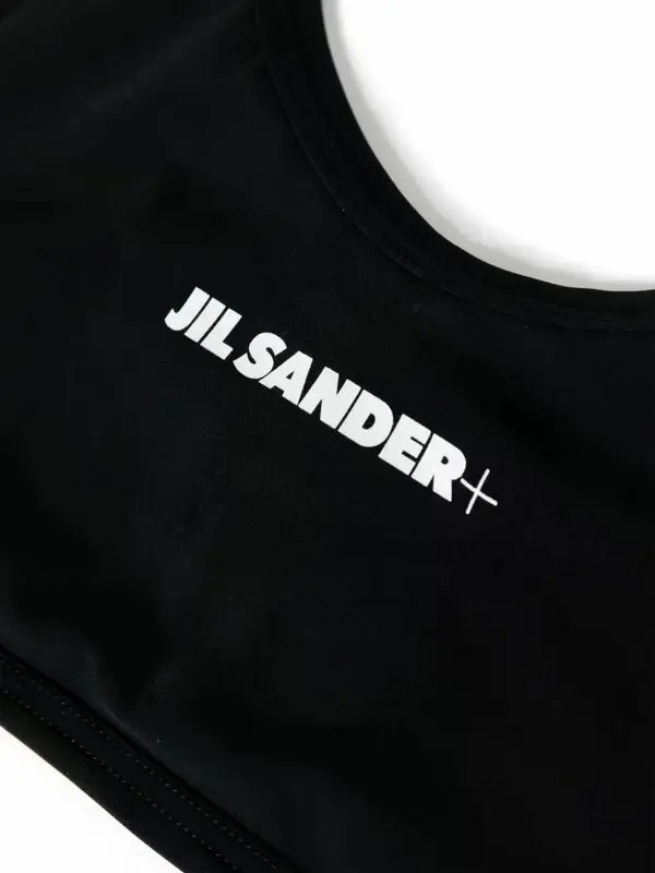 JIL SANDER Logo-print Bikini Top