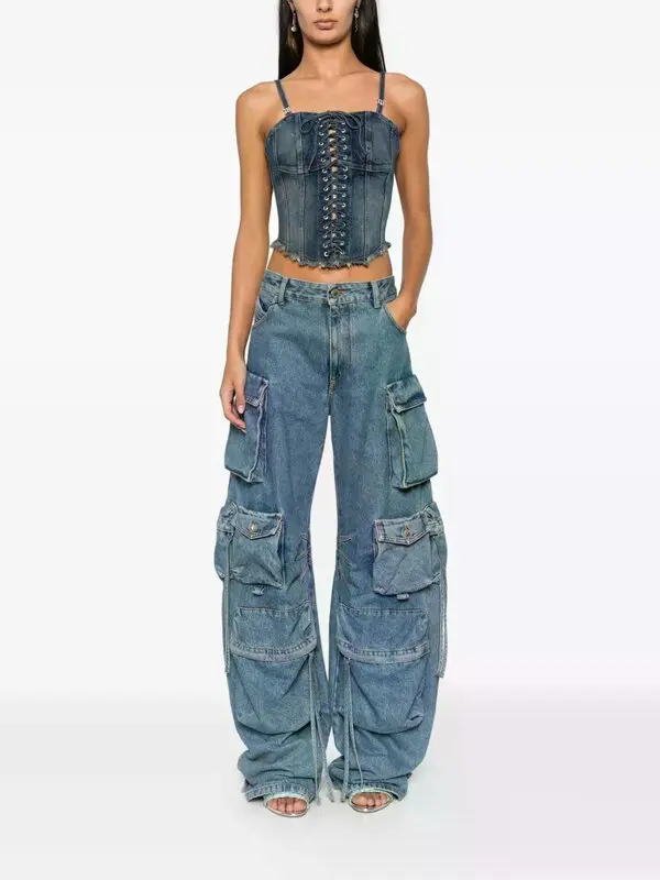 MISBHV Lara Denim Corset