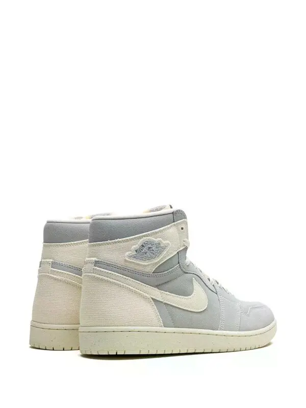 JORDAN Air 1 High Og Craft Sea Glass Sneakers - Grey