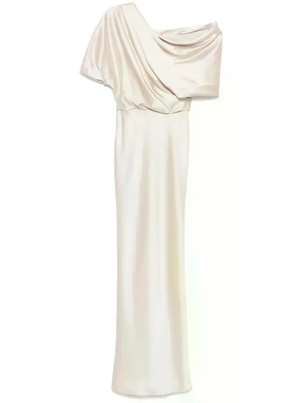 Amsale The Slouch Dress - Neutrals