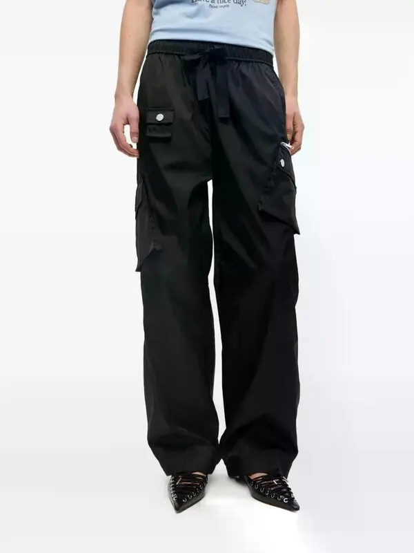GANNI Cargo Drawstring Trousers