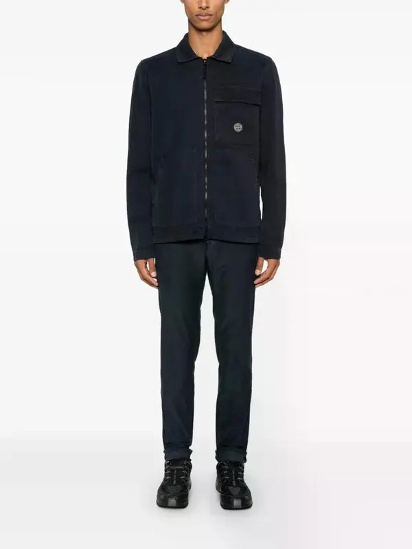 Incotex Logo-embroidered Trousers