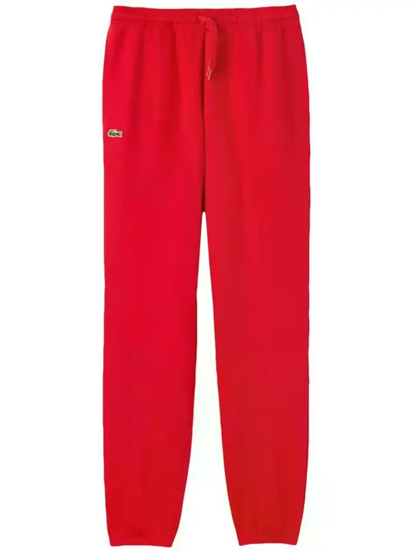 Lacoste Fleece Track Pants - Red