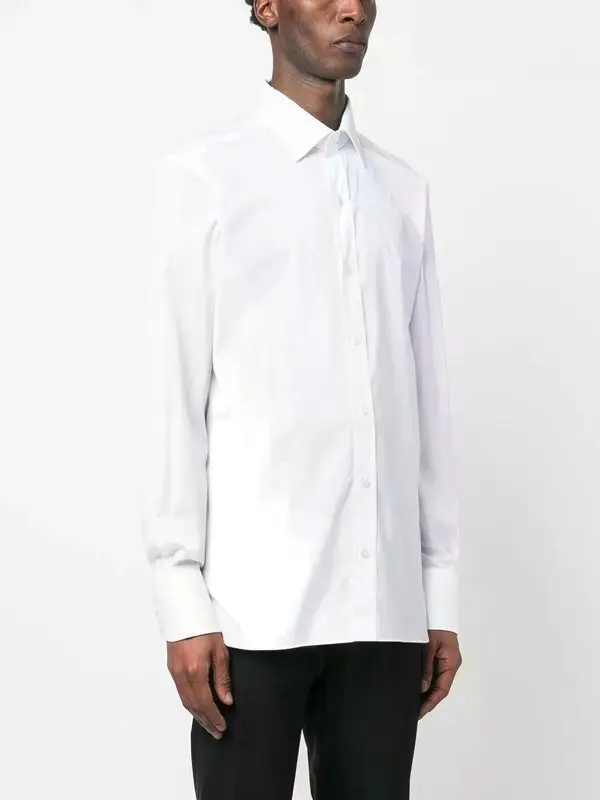 TOM FORD Long-sleeved Cotton Shirt