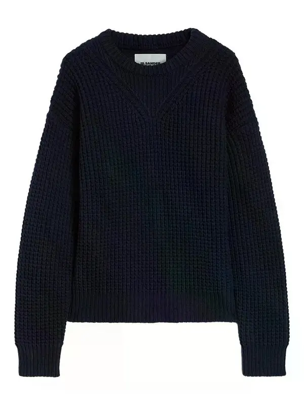 JIL SANDER Crew Neck Wool Jumper