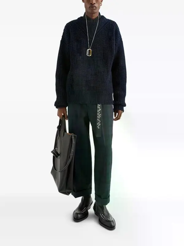JIL SANDER Crew Neck Wool Jumper