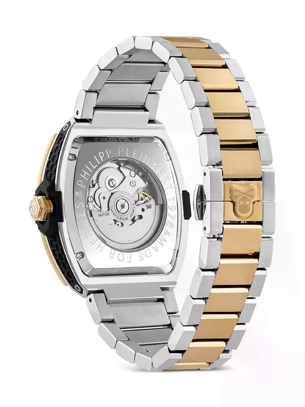 Philipp Plein The Skeleton 44mm Watch - Silver