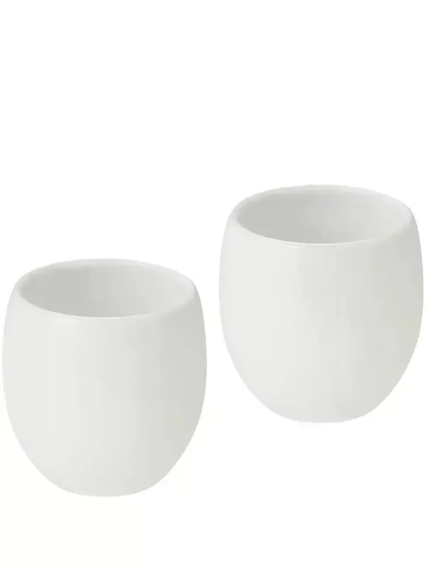 Christofle Mood Coffee Espresso Cups - White