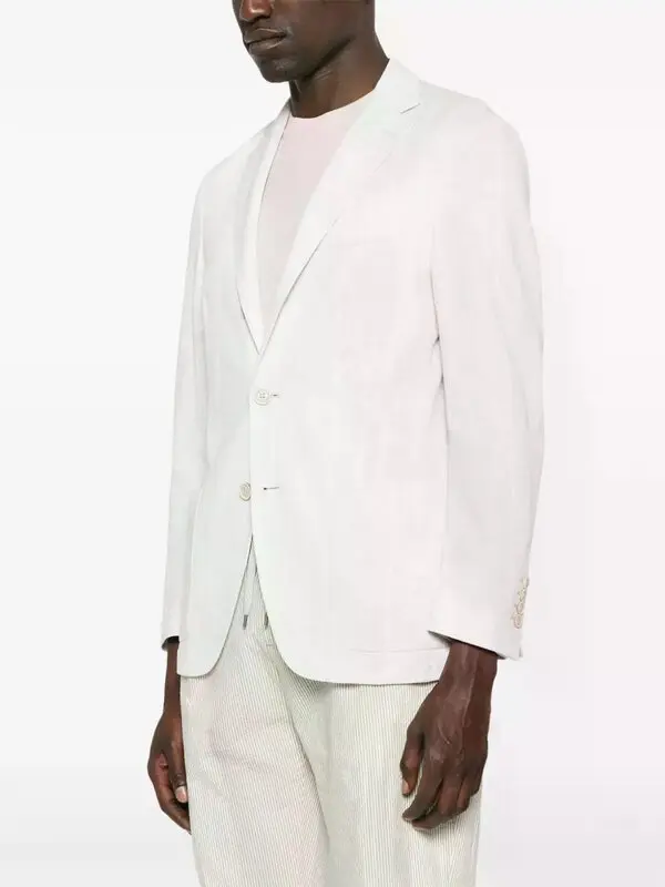 Eleventy Notched-lapels Bazer - Grey
