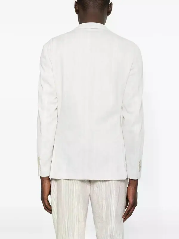 Eleventy Notched-lapels Bazer - Grey