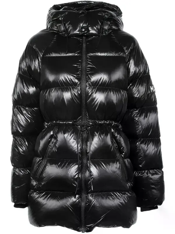 Mackage Hooded Puffer Coat With Drawstring Waist