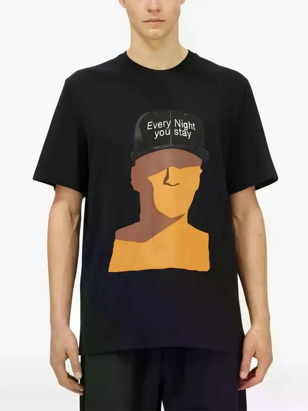 MSGM Graphic-print T-shirt