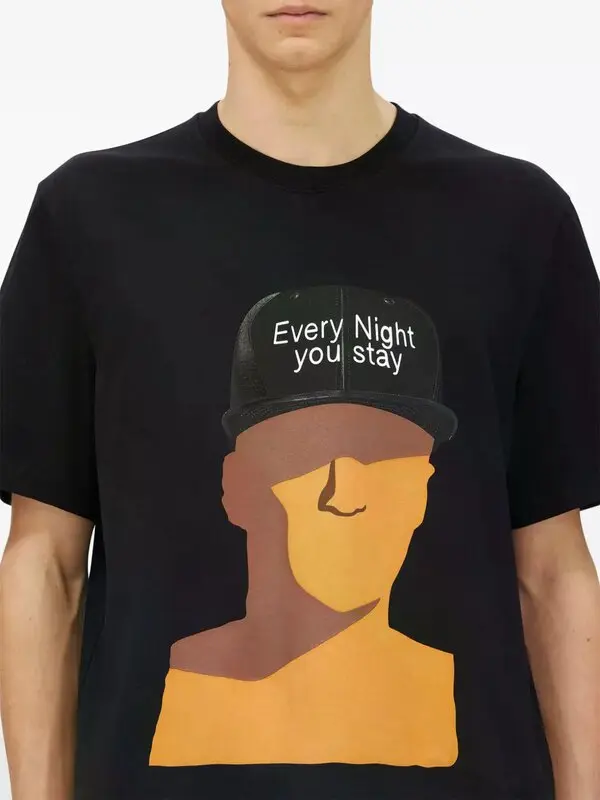 MSGM Graphic-print T-shirt