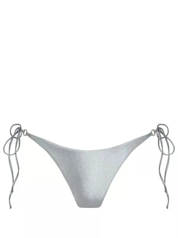 LET'S SWIM Metallic Bikini Bottoms