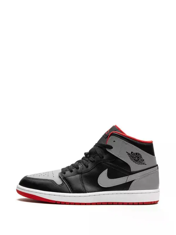 JORDAN 1 Mid Bred Shadow Sneakers