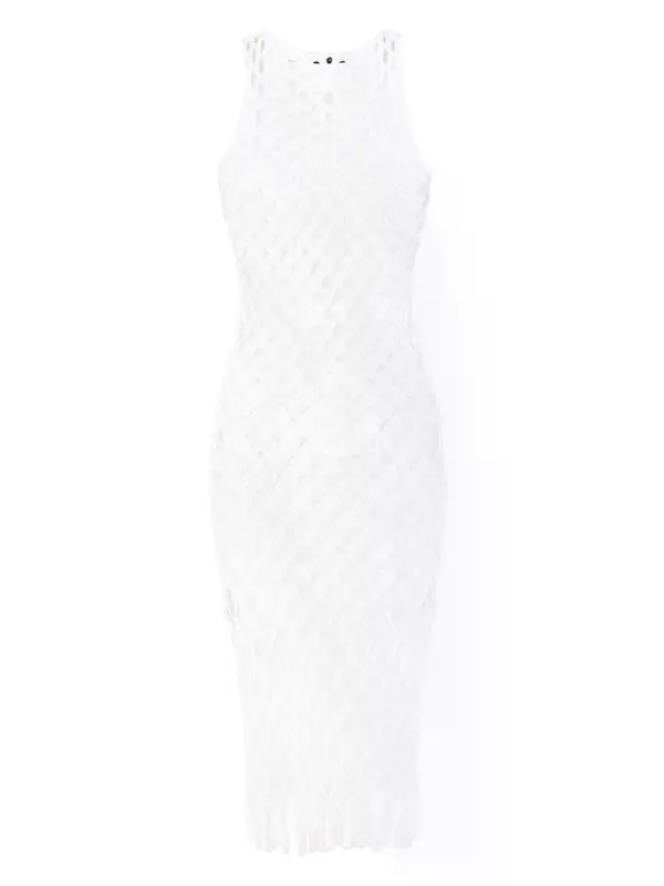 Christopher Esber Knitted Mesh Tank Dress
