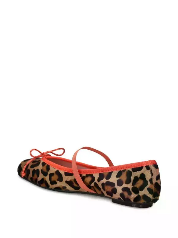 Pretty Ballerinas Leopard Print Ballerina Flats