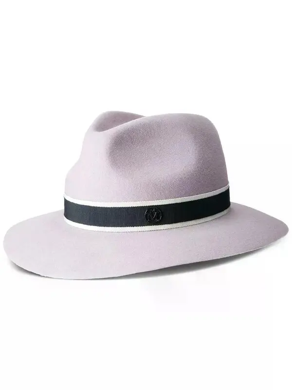 MAISON MICHEL Rico Fedora Hat - Neutrals
