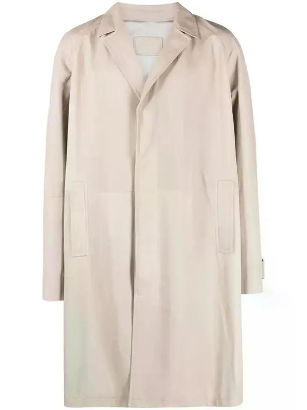 Prada Leather Trench Coat