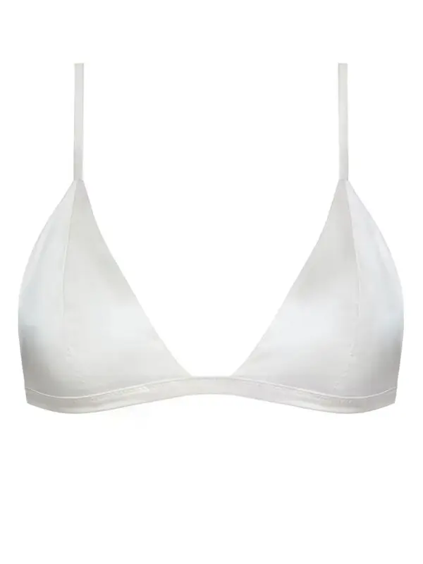 Kiki De Montparnasse Tous Les Jours Charmeuse Bra - Neutrals