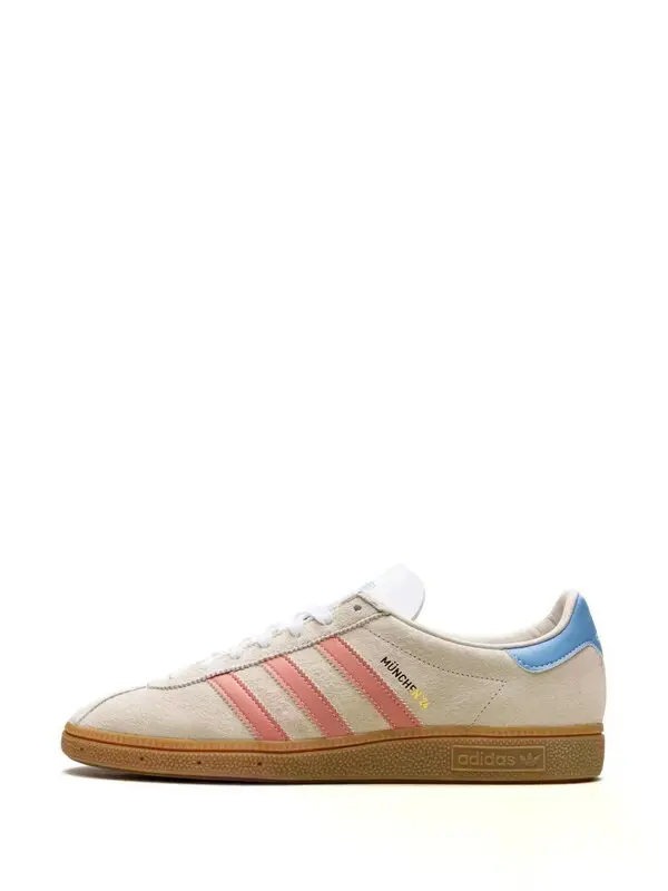 Adidas Munchen 24 Beige Suede Sneakers