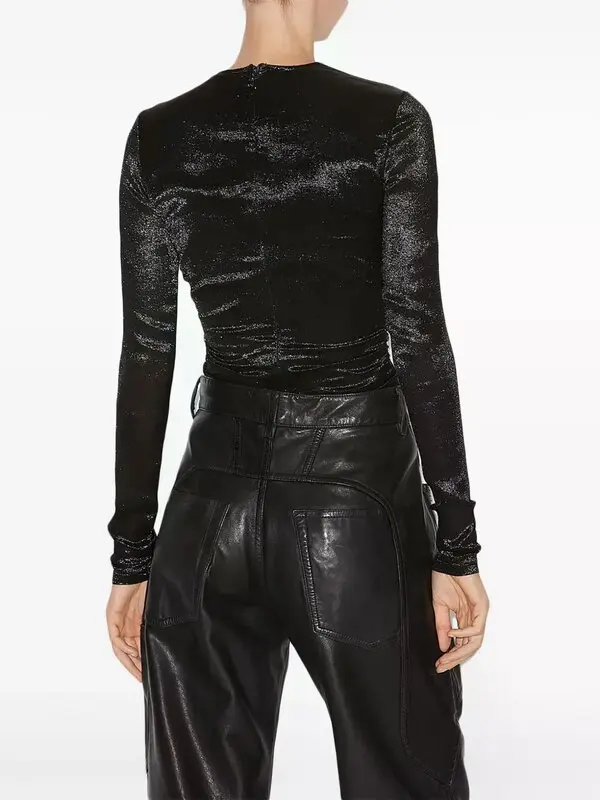 Isabel Marant Étoile Silk Blend Lurex Top