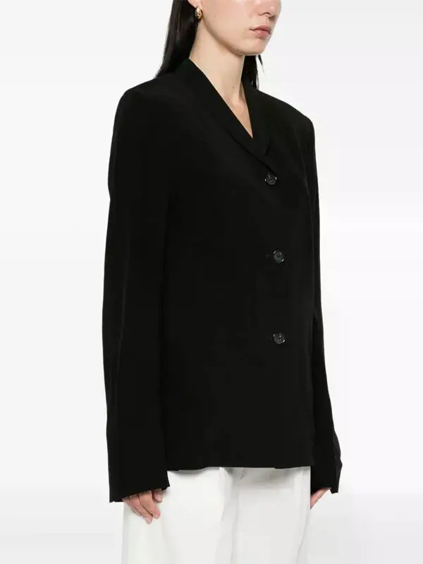 TOTEME Single-breasted Blazer With Split Cuffs