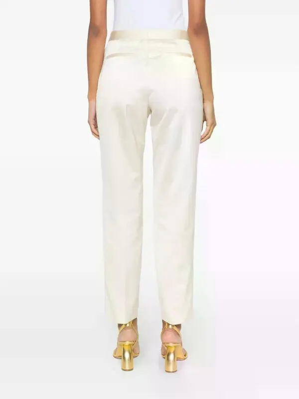 Fabiana Filippi Tailored Satin Trousers