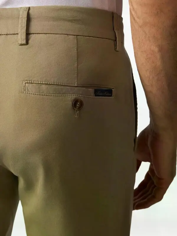 Brooks Brothers Cotton Trousers - Neutrals